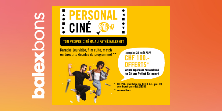 Cinéma à Genève - Pathé Balexert